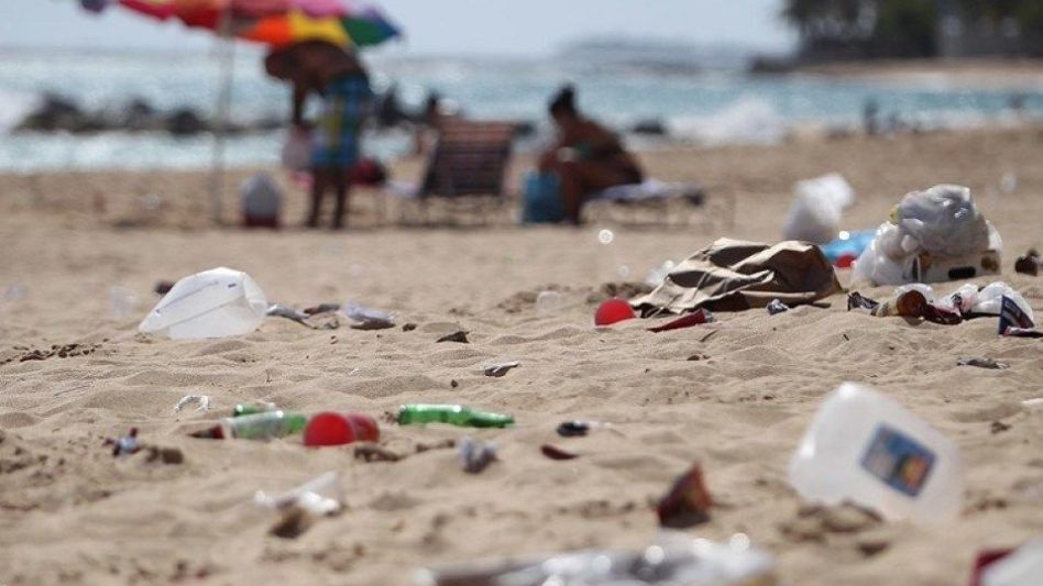 Más del 80% de la basura en las playas corresponde a residuos plásticos
